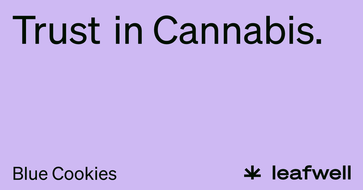 Blue Cookies Marijuana Strain